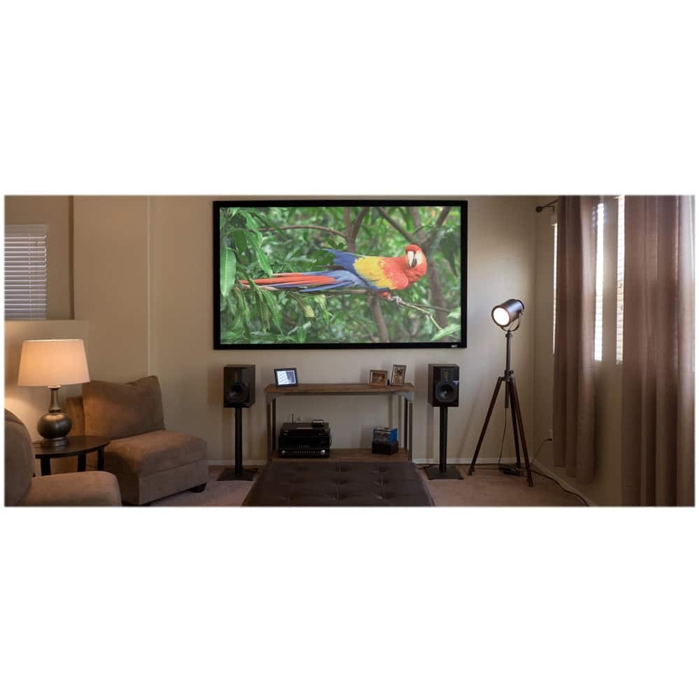 Best Buy: Elite Screens EzFrame CineGrey 5D 200" Projector Screen Black ...