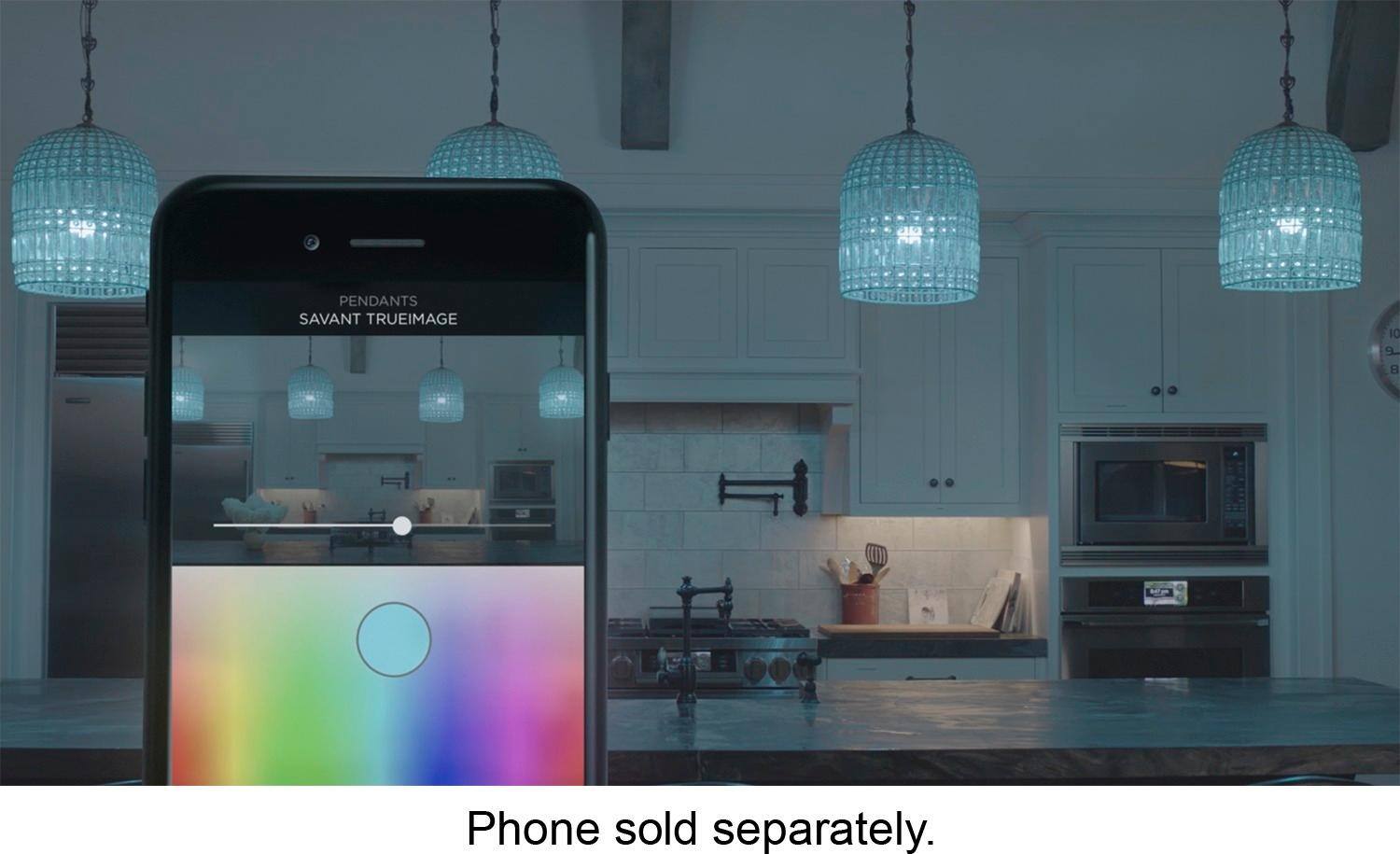 Best Buy: Savant BR30 Bluetooth Smart LED Light Bulb Multicolor LIG ...