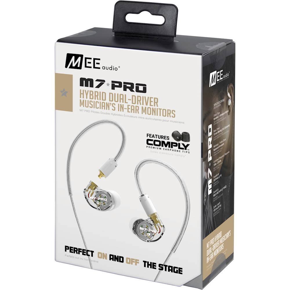 Customer Reviews: MEE audio M7 Pro Wired In-Ear Headphones White EP ...