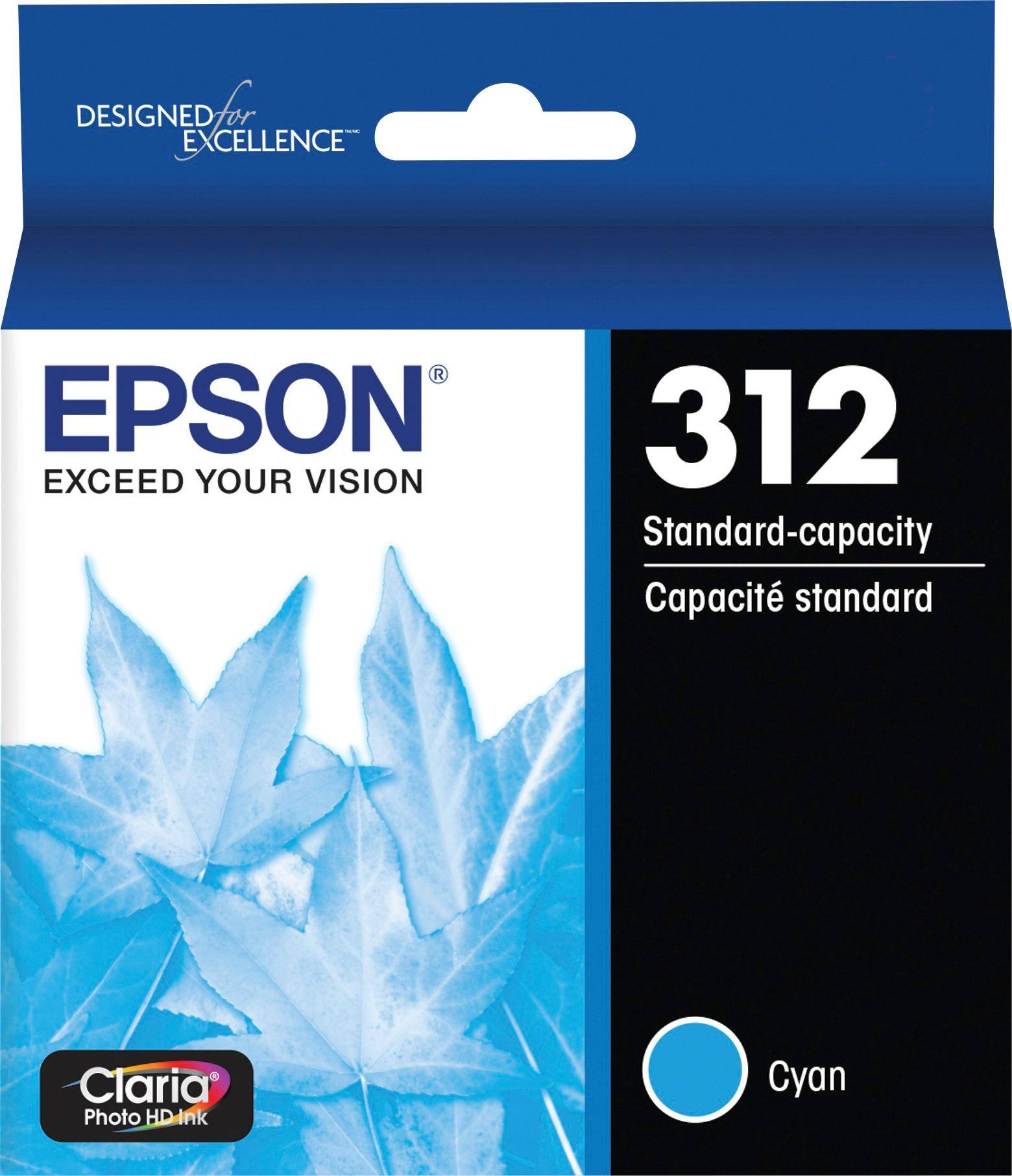 Customer Reviews: Epson 312 Ink Cartridge Cyan T312220-S - Best Buy