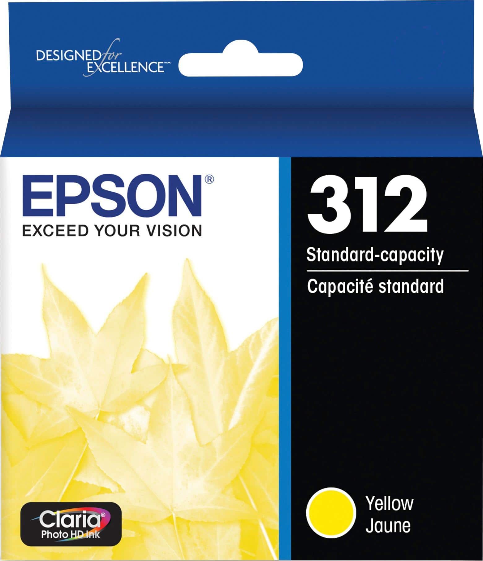 Customer Reviews: Epson 312 Ink Cartridge Yellow T312420-S - Best Buy