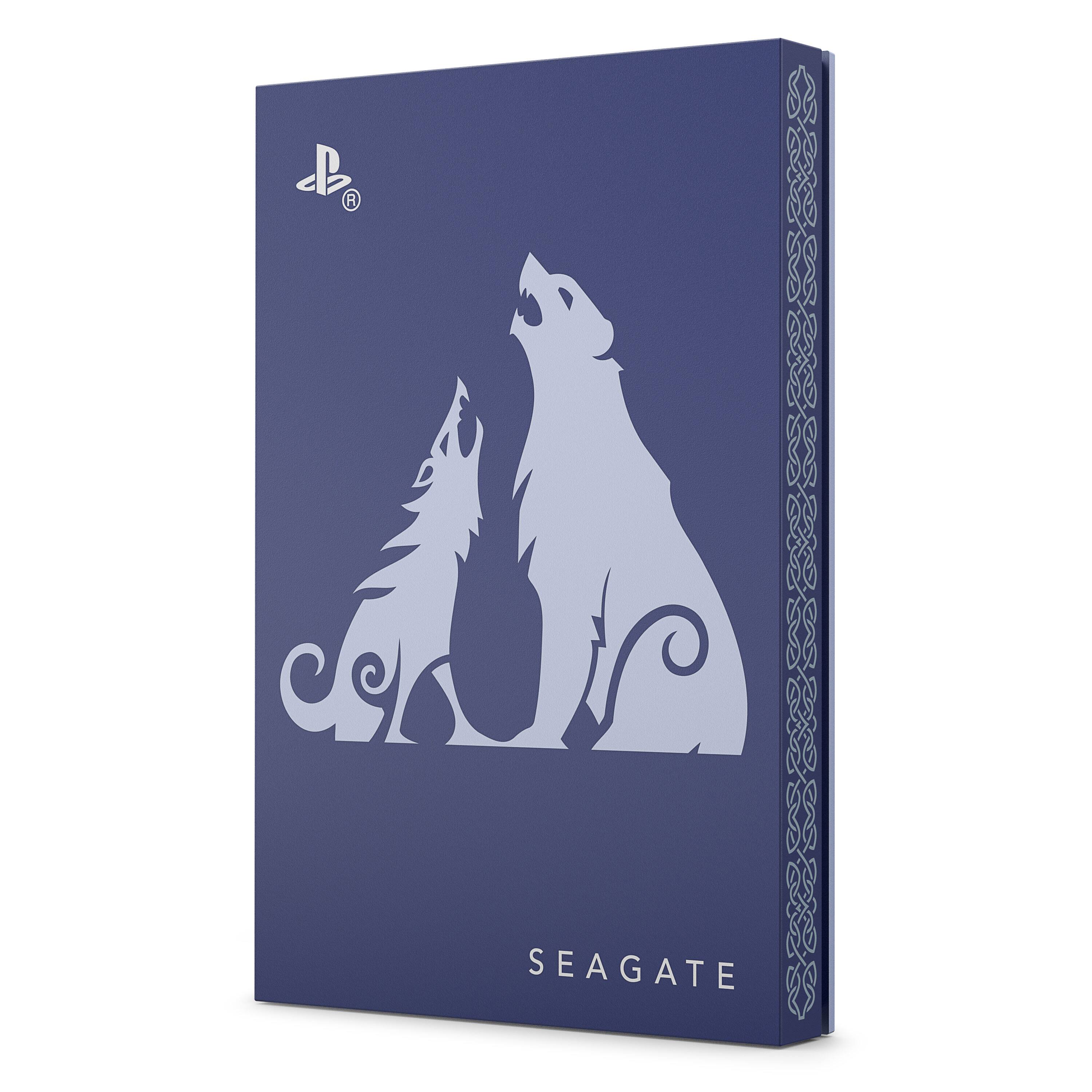 Seagate Game Drive for PlayStation Consoles God of War Ragnarök LE 2TB ...