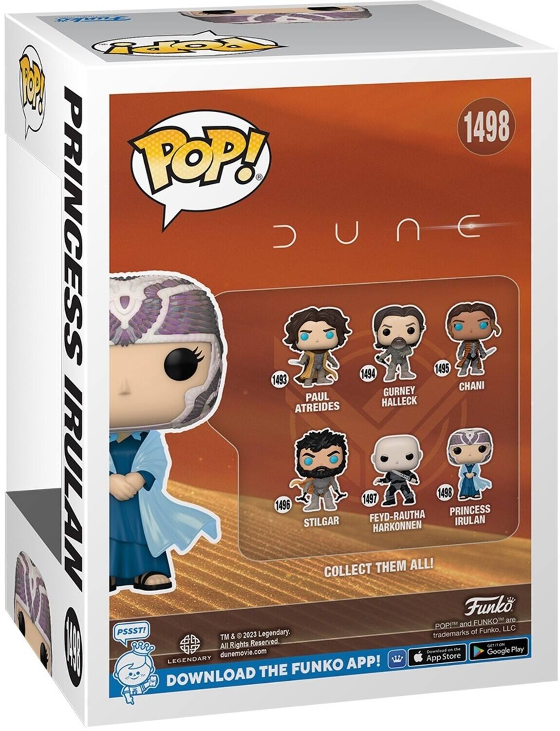 Funko POP! MOVIES: Dune 2 Princess Irulan Collectibles Multicolor ...
