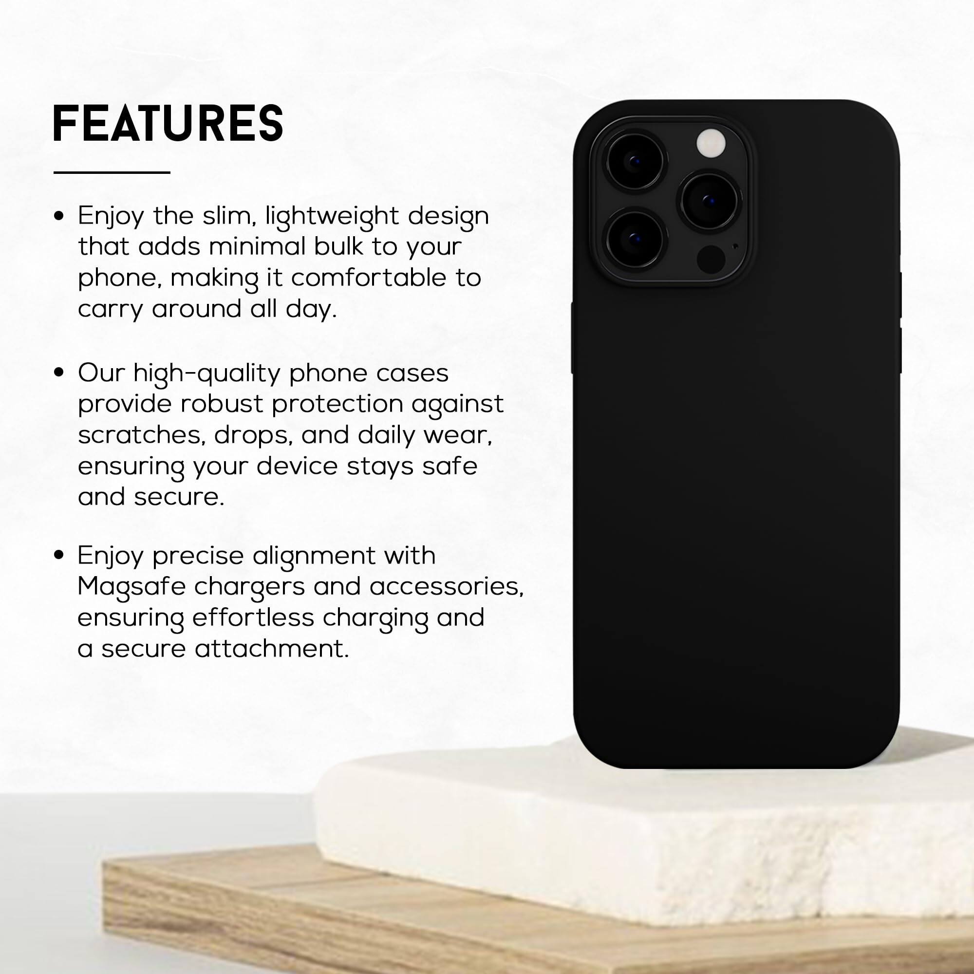 RadEnergy EMF Protection Phone Case for iPhone 16 Pro Black - Best Buy