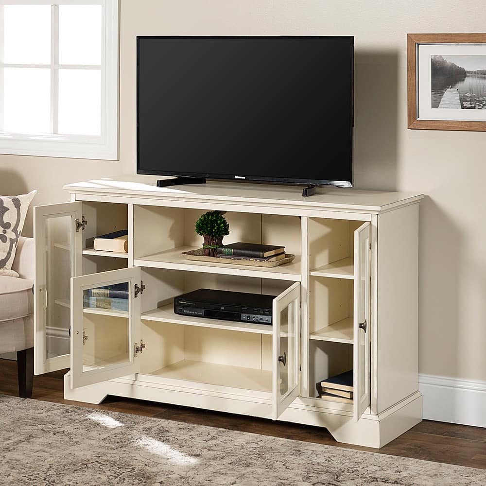 Best Buy: Walker Edison Tall Sound Bar TV Stand for Most Flat-Panel TV ...