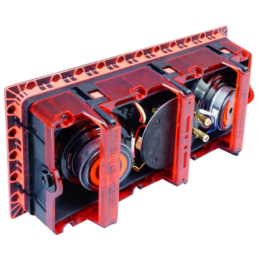 Best Buy: Speakercraft AIM LCR Series Dual 5-1/4" Passive 2-Way In-Wall ...