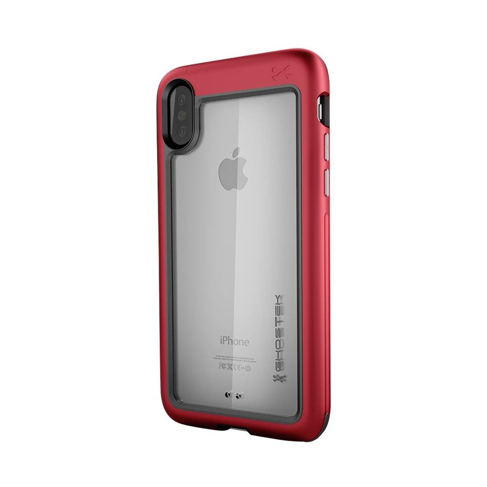 Best Buy: Ghostek Atomic Slim Case for Apple® iPhone® X Red GHOCAS653