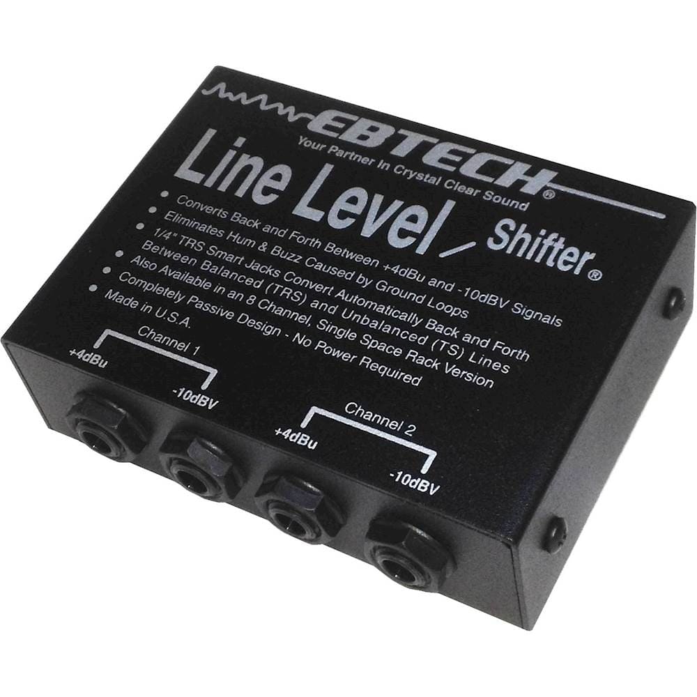Best Buy: Ebtech 2-Channel Line Level Shifter LLS-2.A0
