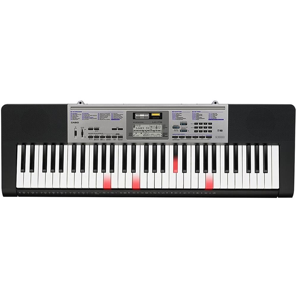 Best Buy: Casio Portable Keyboard with 61 Lighted Keys Black CAS LK175 PGS