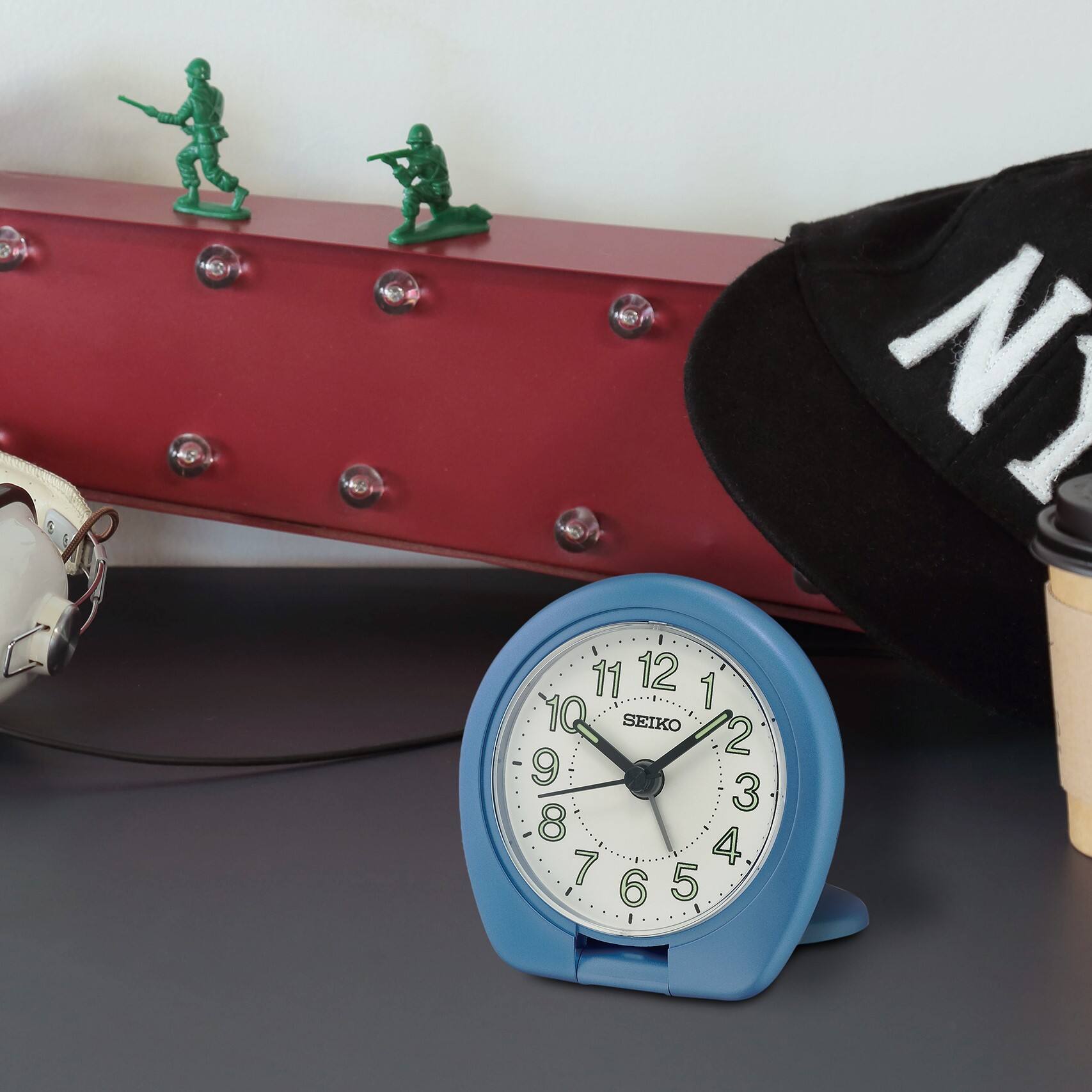 Seiko Sakai Travel Alarm Blue QHT018LLH - Best Buy