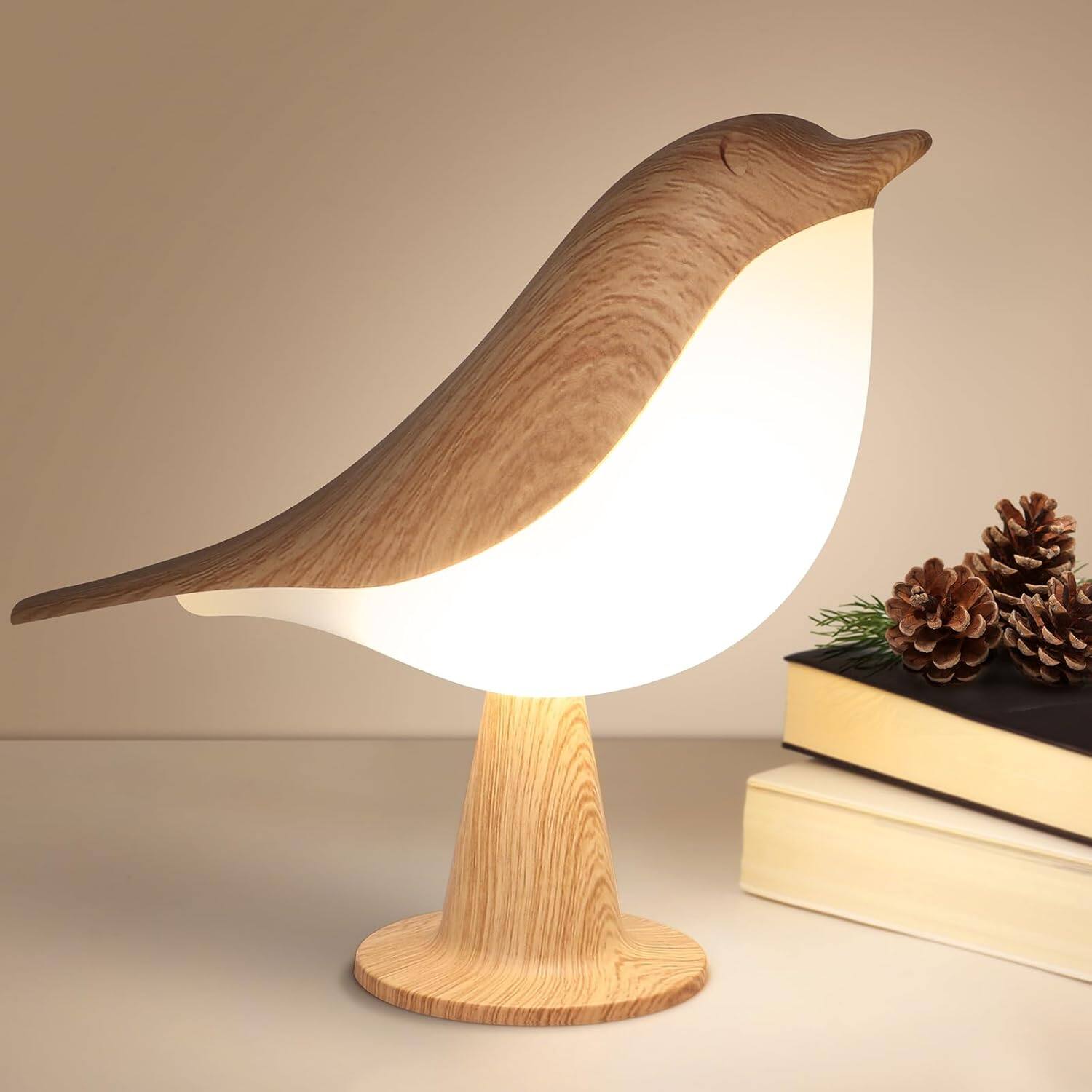 Stamp n Camp VoMii Bird Table Lamp Desk Lamp Cordless Touch Dimmable ...