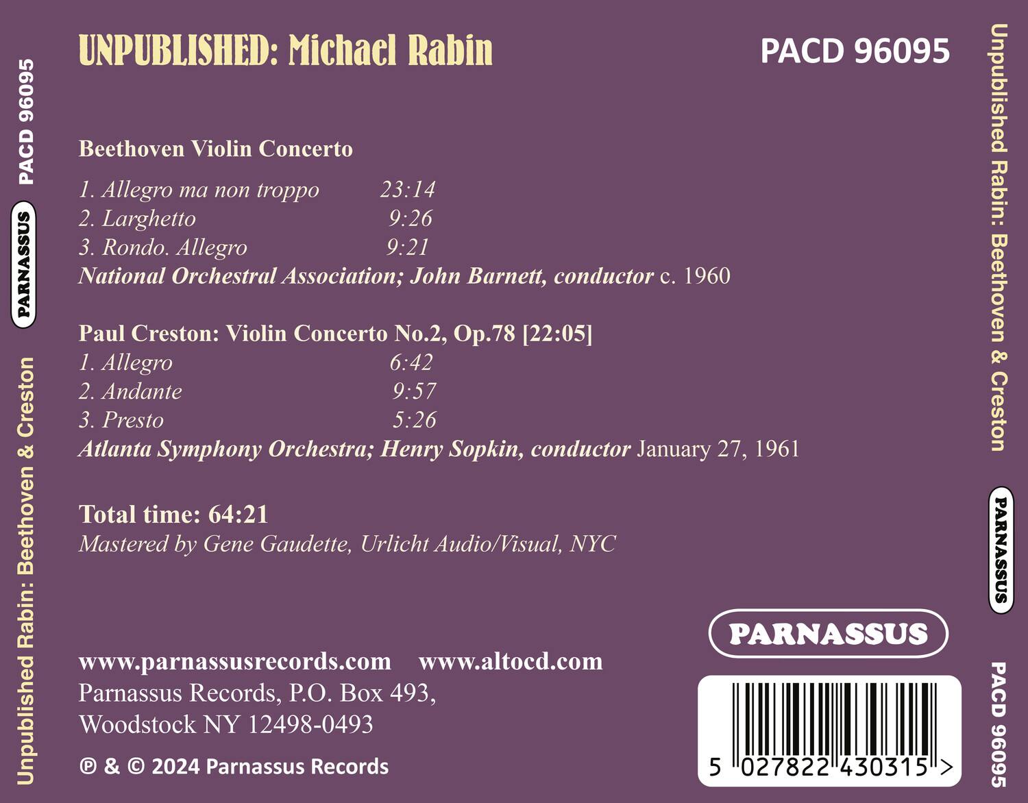 Michael Rabin Unpublished Michael Rabin COMPACT DISCS [CD] - Best Buy