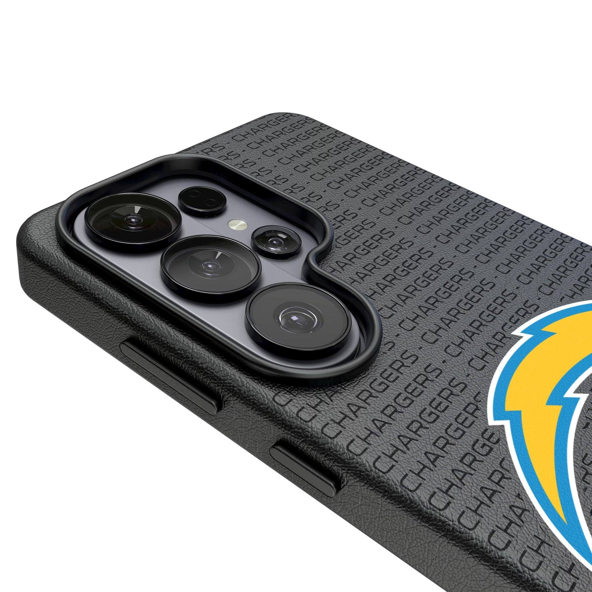 Keyscaper NFL Los Angeles Chargers Text Backdrop Galaxy Magnetic Bump ...