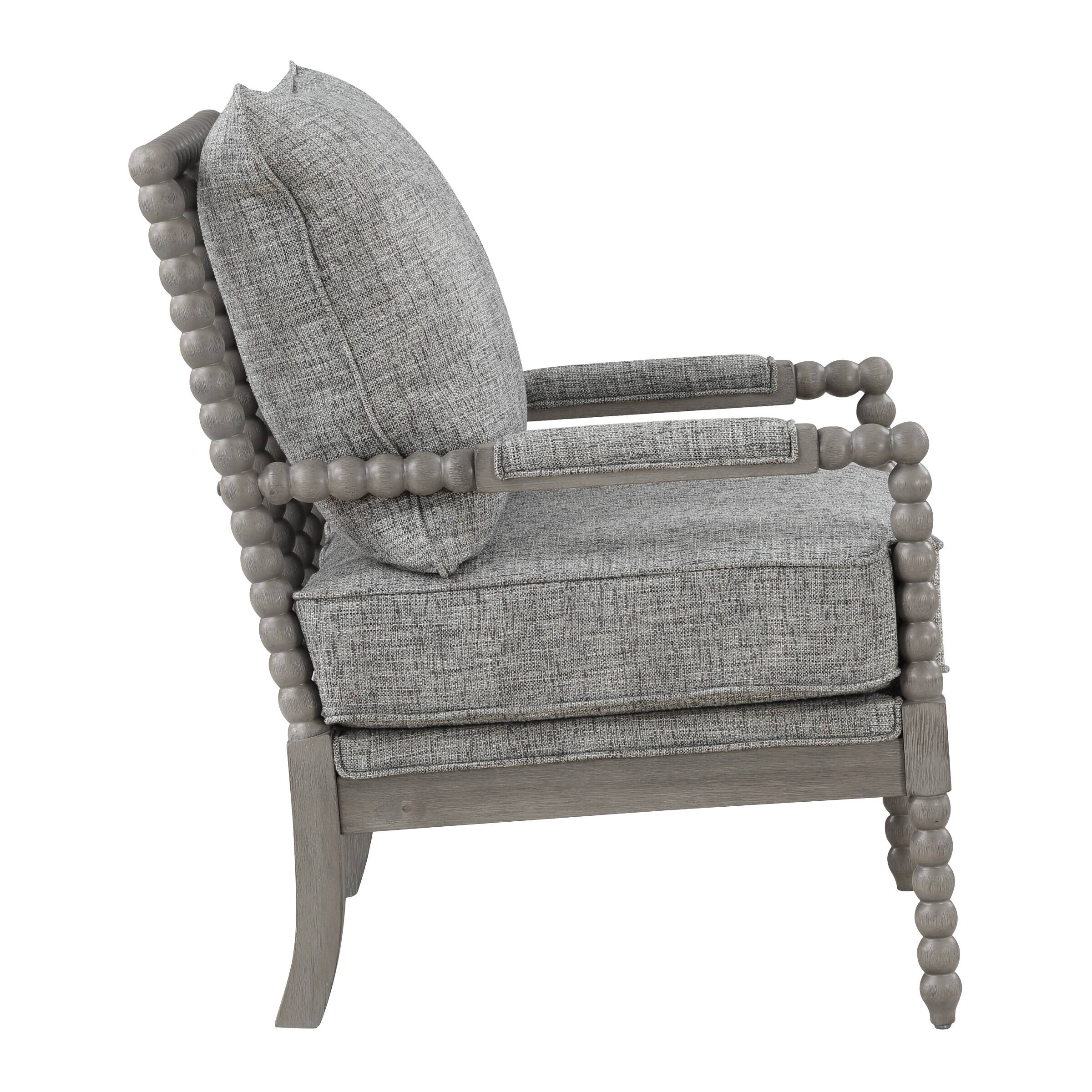 OSP Home Furnishings Abbott Chair Graphite ABB-RN1 - Best Buy