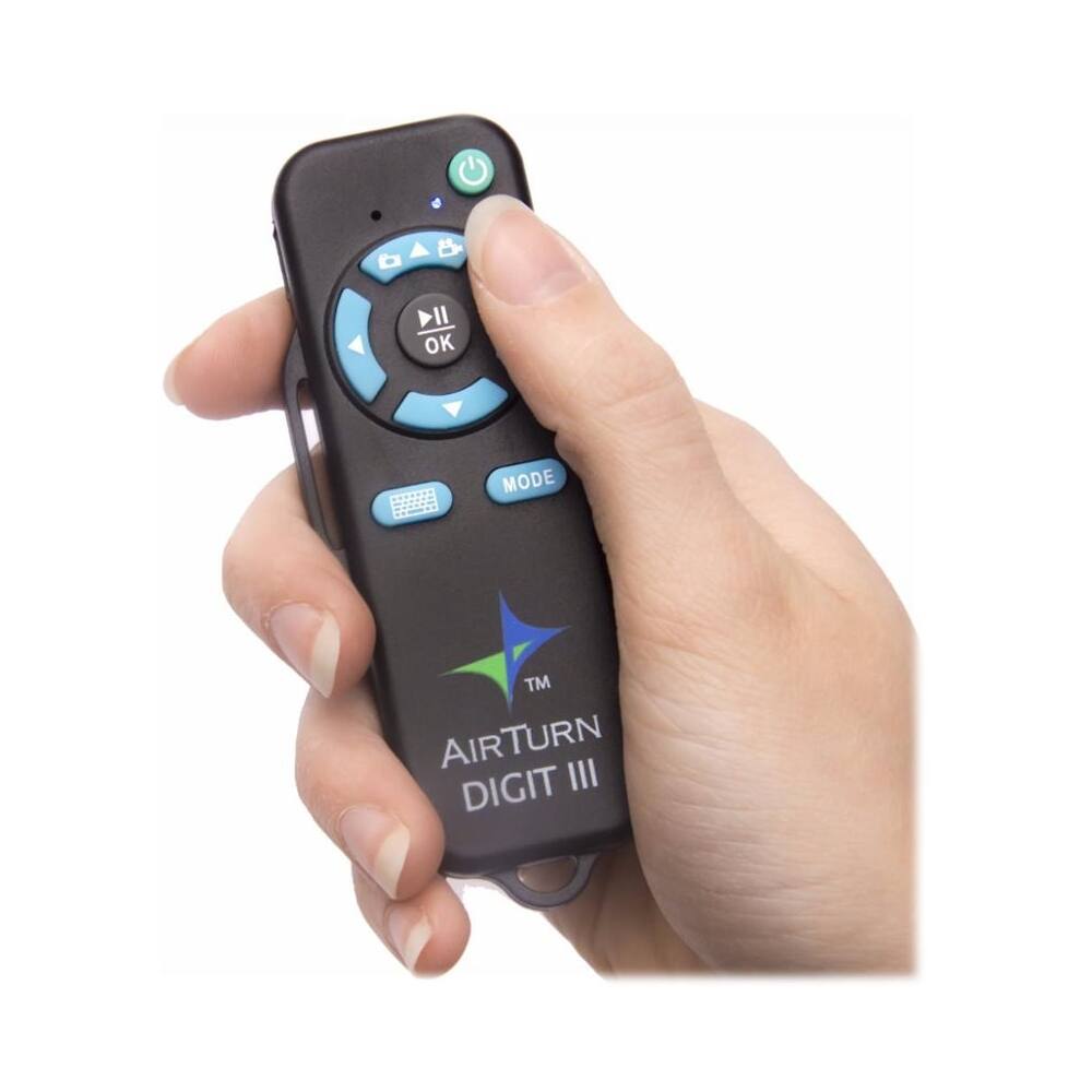 Best Buy: AirTurn DIGIT III Universal Remote Black ATDIGITIII