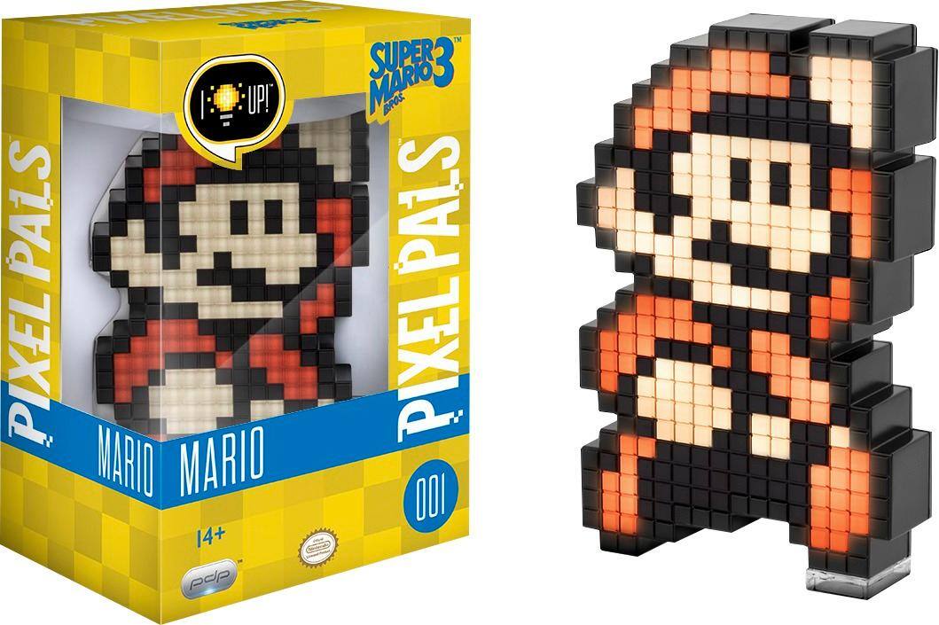 PDP PIXEL PALS NIntendo Super Mario Bros 3 Mario Black/red/brown 878 ...