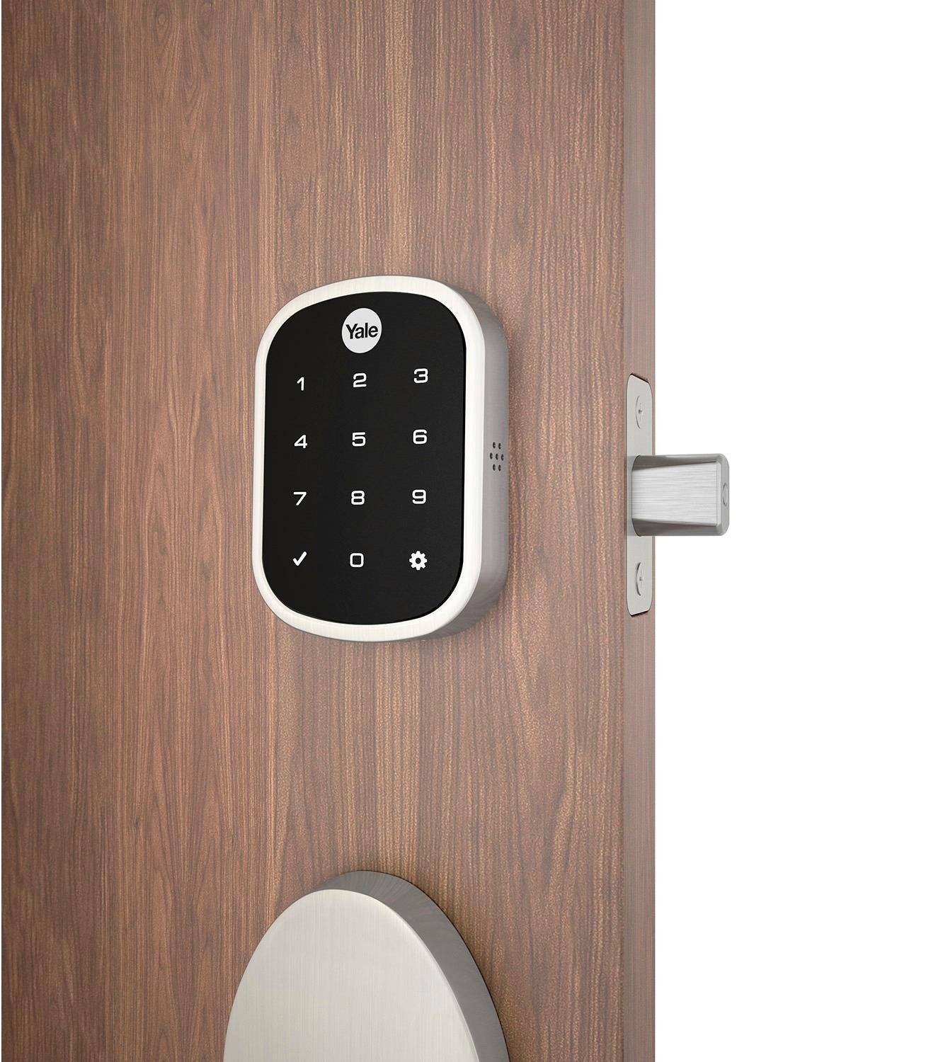Best Buy: Yale Real Living Z-Wave Combination and Electronic Smart Door ...