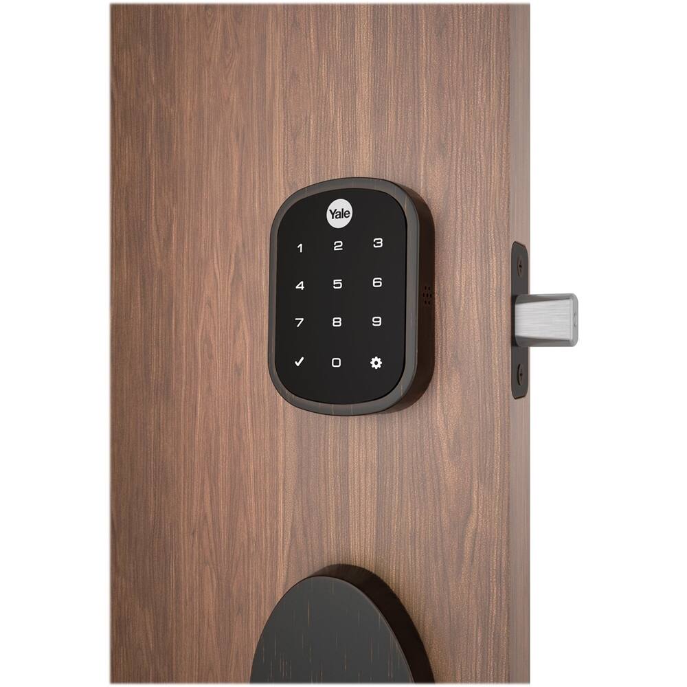 Best Buy: Yale Real Living Z-Wave Combination and Electronic Smart Door ...