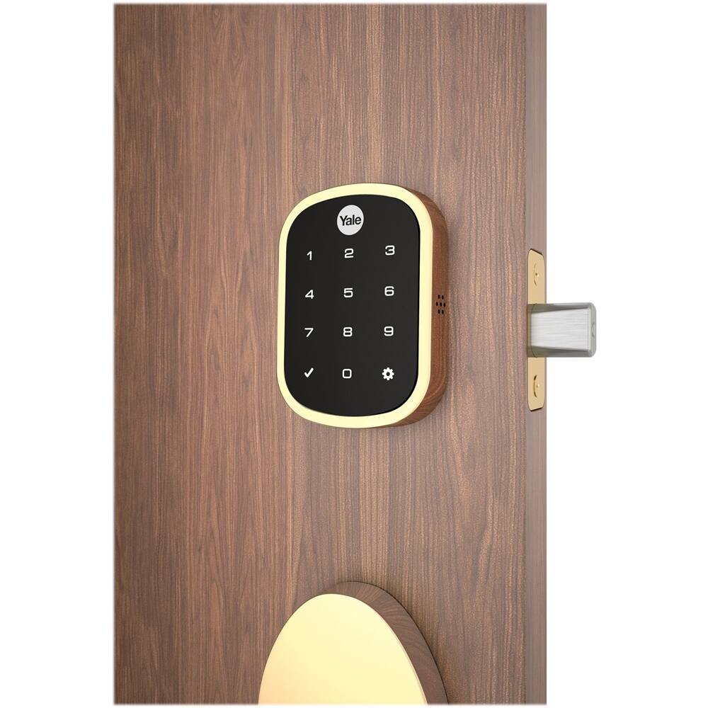 Best Buy: Yale Real Living Z-Wave Combination and Electronic Smart Door ...
