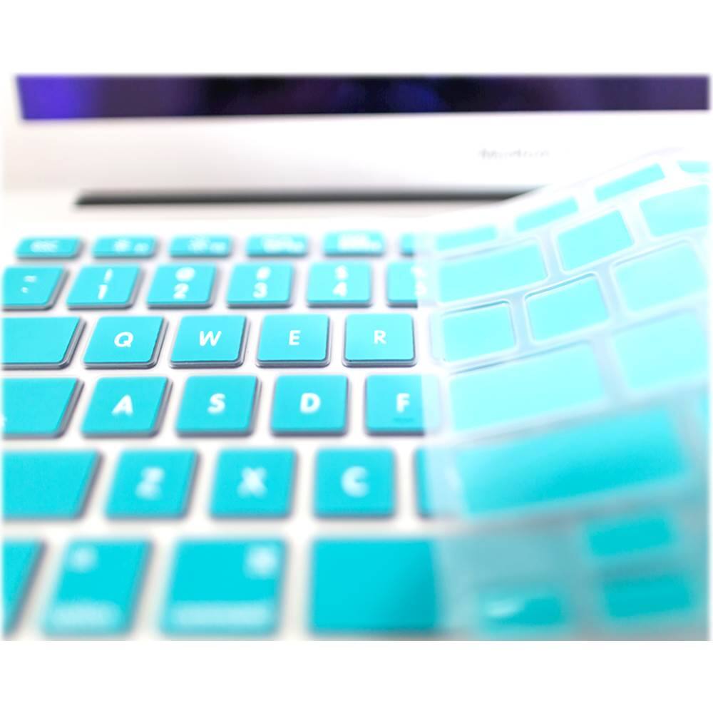 Best Buy: iBenzer Keyboard Cover for Apple® MacBook® Turquoise MKC01TBL