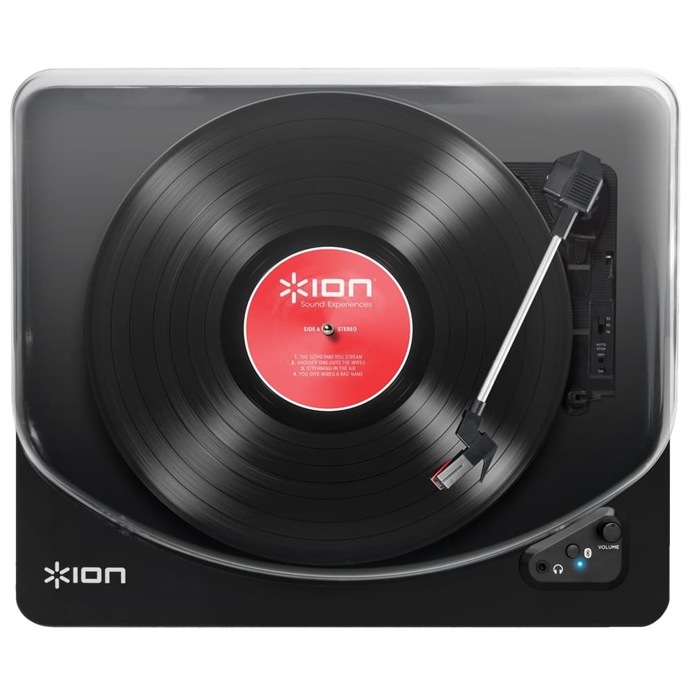 Customer Reviews: ION Audio Bluetooth Stereo Turntable Black AIR LP ...