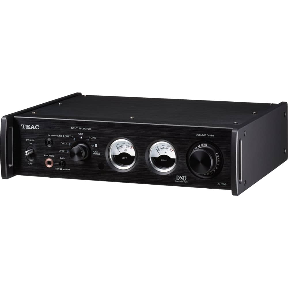 Best Buy: TEAC 120W 2.0-Ch. Amplifier Black AI-503B