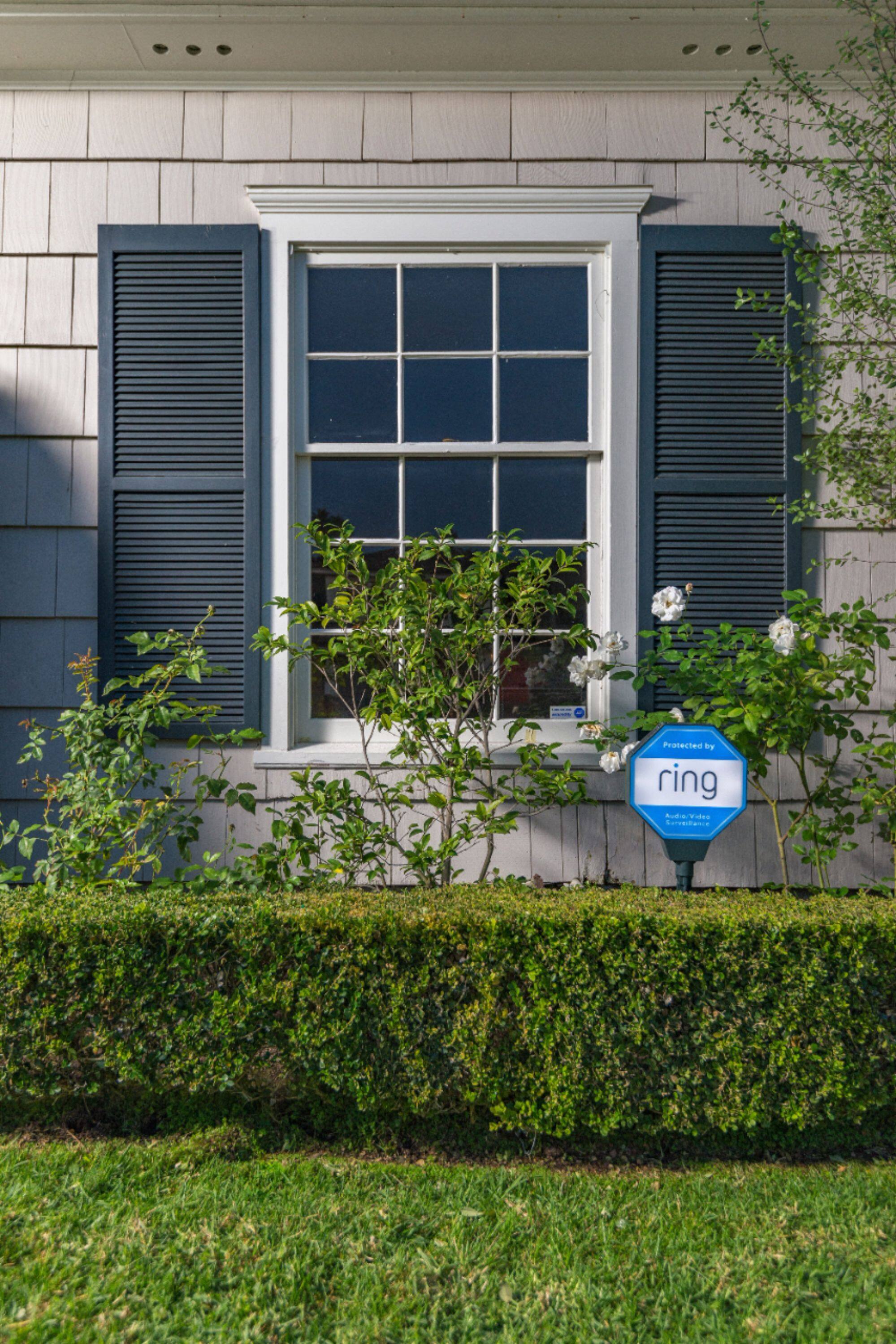 Ring Solar Security Sign Black 8ASYS6-0EN0 - Best Buy