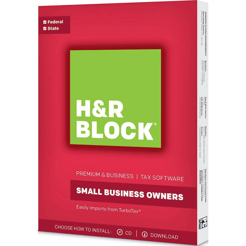 Questions and Answers: H&R Block Tax Software Premium & Business 2017 ...