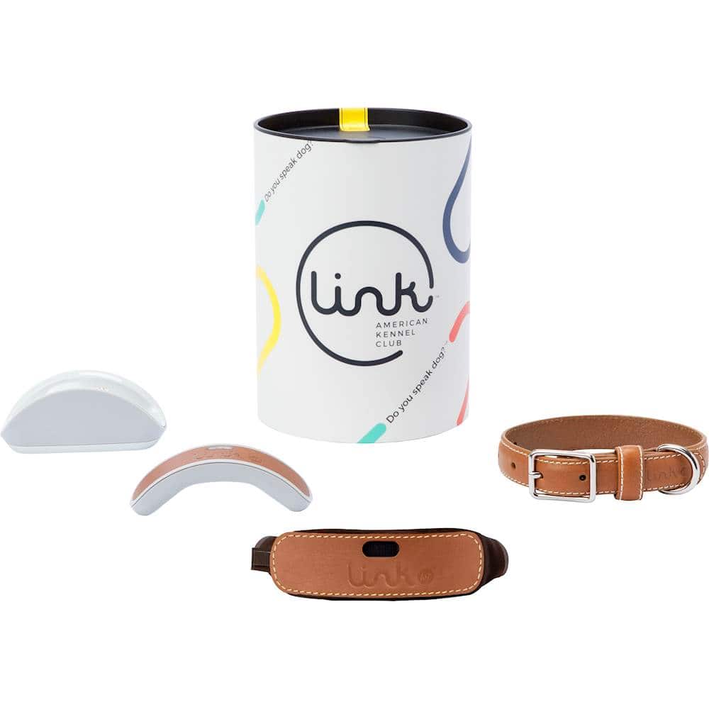 Best Buy: LINK AKC Smart Dog Classic Leather Collar (Extra Small) KITTN05