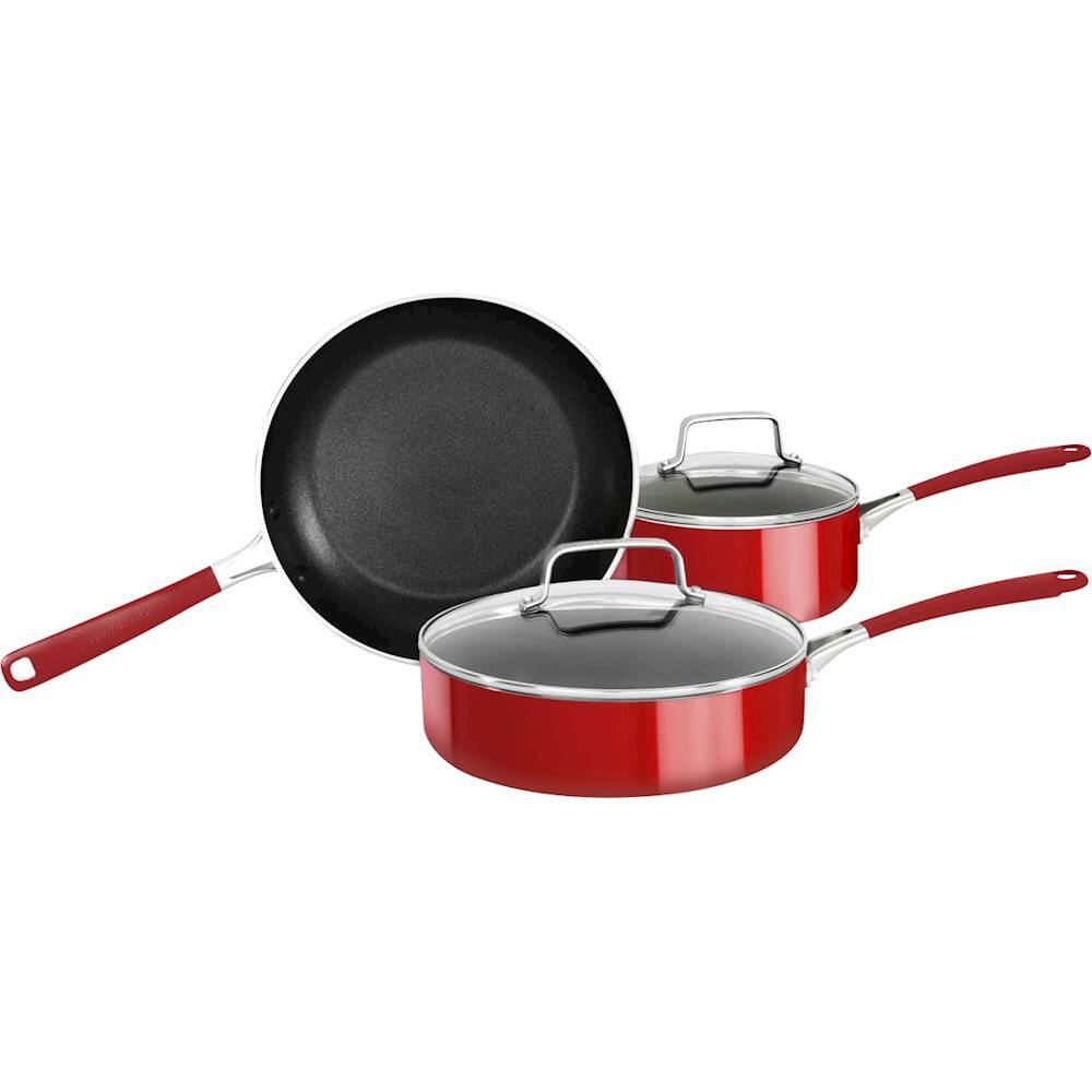 KitchenAid 5 Piece Cookware Set Empire Red KC2AS05BER - Best Buy