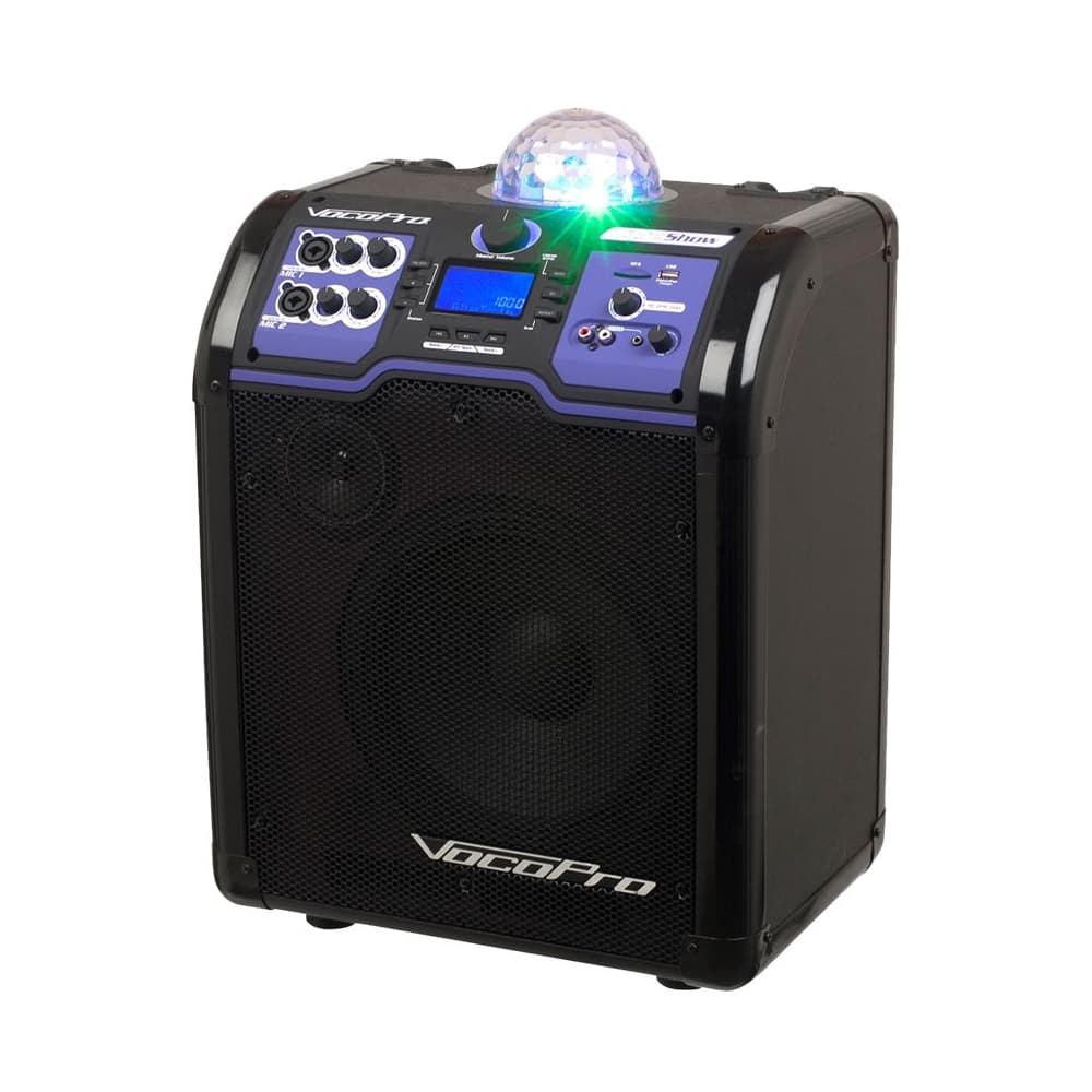 Best Buy: VocoPro MP3 Portable Karaoke System Black LIGHTSHOW