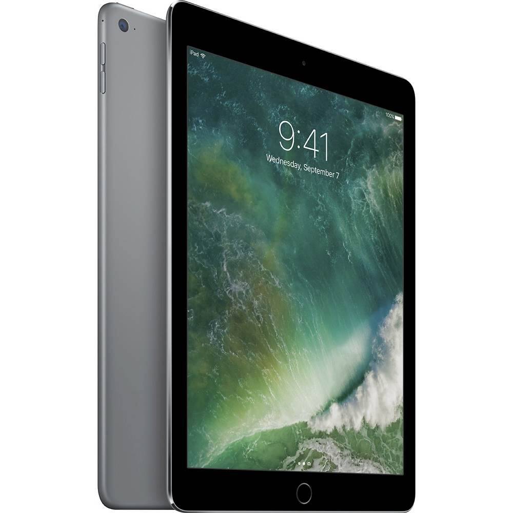 Apple Certified Refurbished iPad Air (2nd Generation) (2014) Wi Fi 16GB Space Gray MGL12LL/AB ...