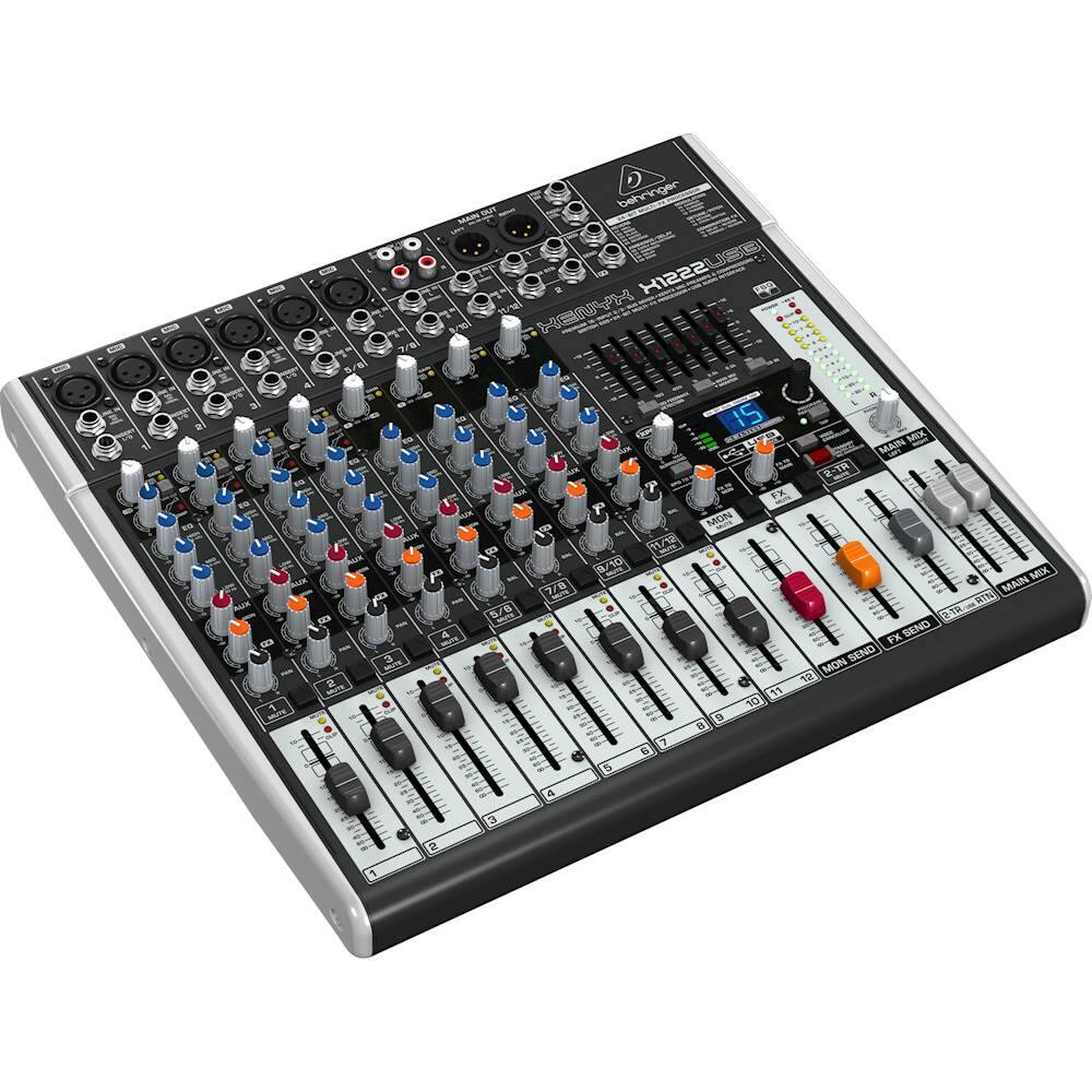 Best Buy: Behringer XENYX Premium 16-Input 2/2-Bus Analog Mixer SRSX1222USB