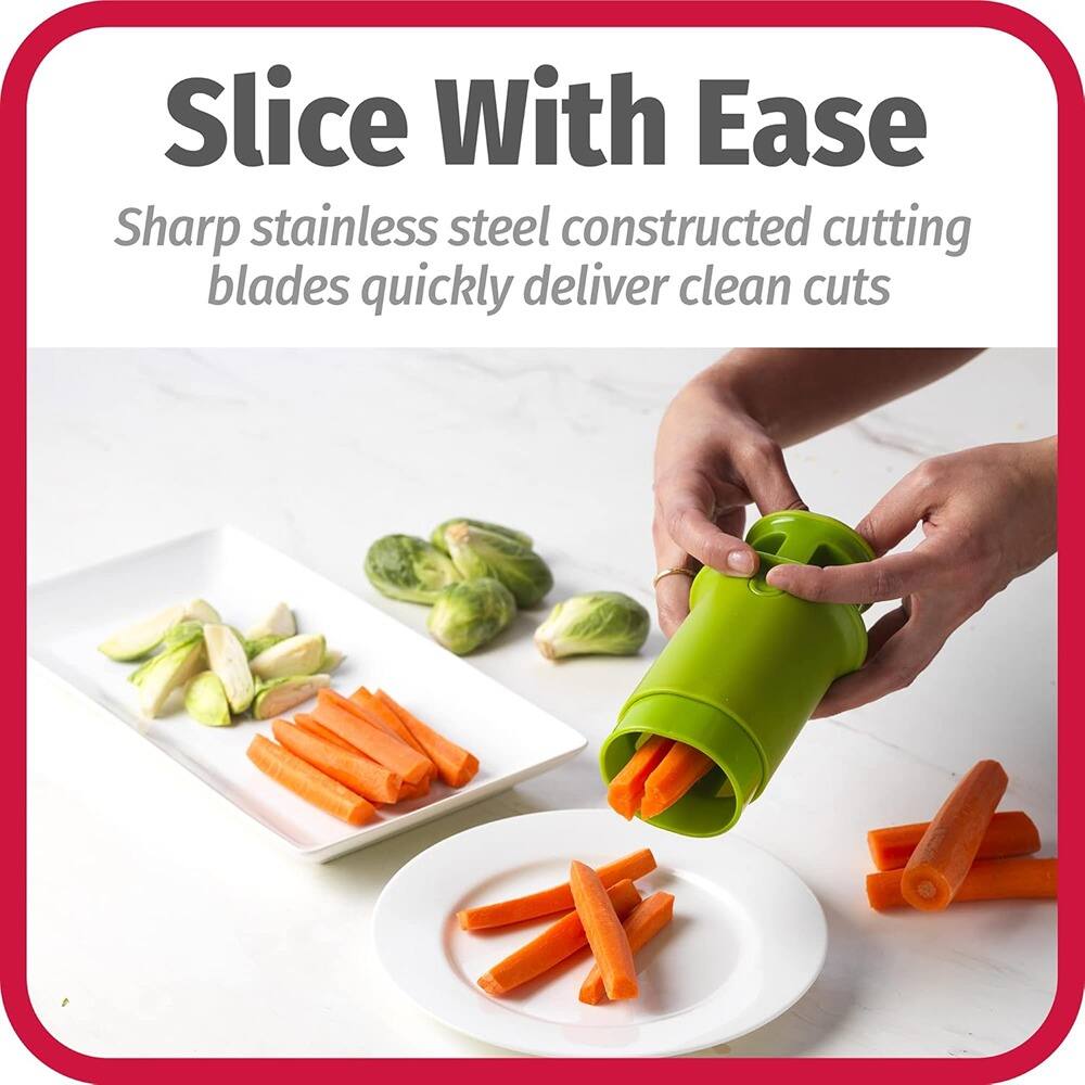 PARKER SLATER Slicing is safe and mess free with this daily fruit and ...