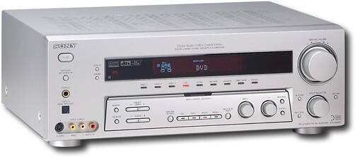 Best Buy: Sony 770W 7.1-Channel Home Theater Receiver Silver STRDE995/S