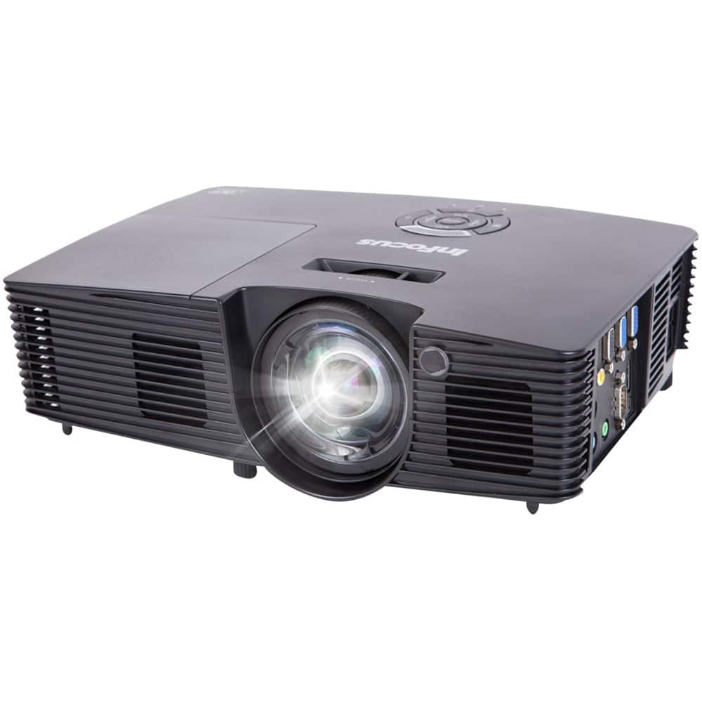 Best Buy: InFocus IN116V 720p DLP Projector Black IN116V