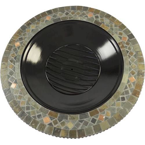 Best Buy: Pleasant Hearth Elizabeth Slate Fire Pit Rubbed Bronze OFW103RI