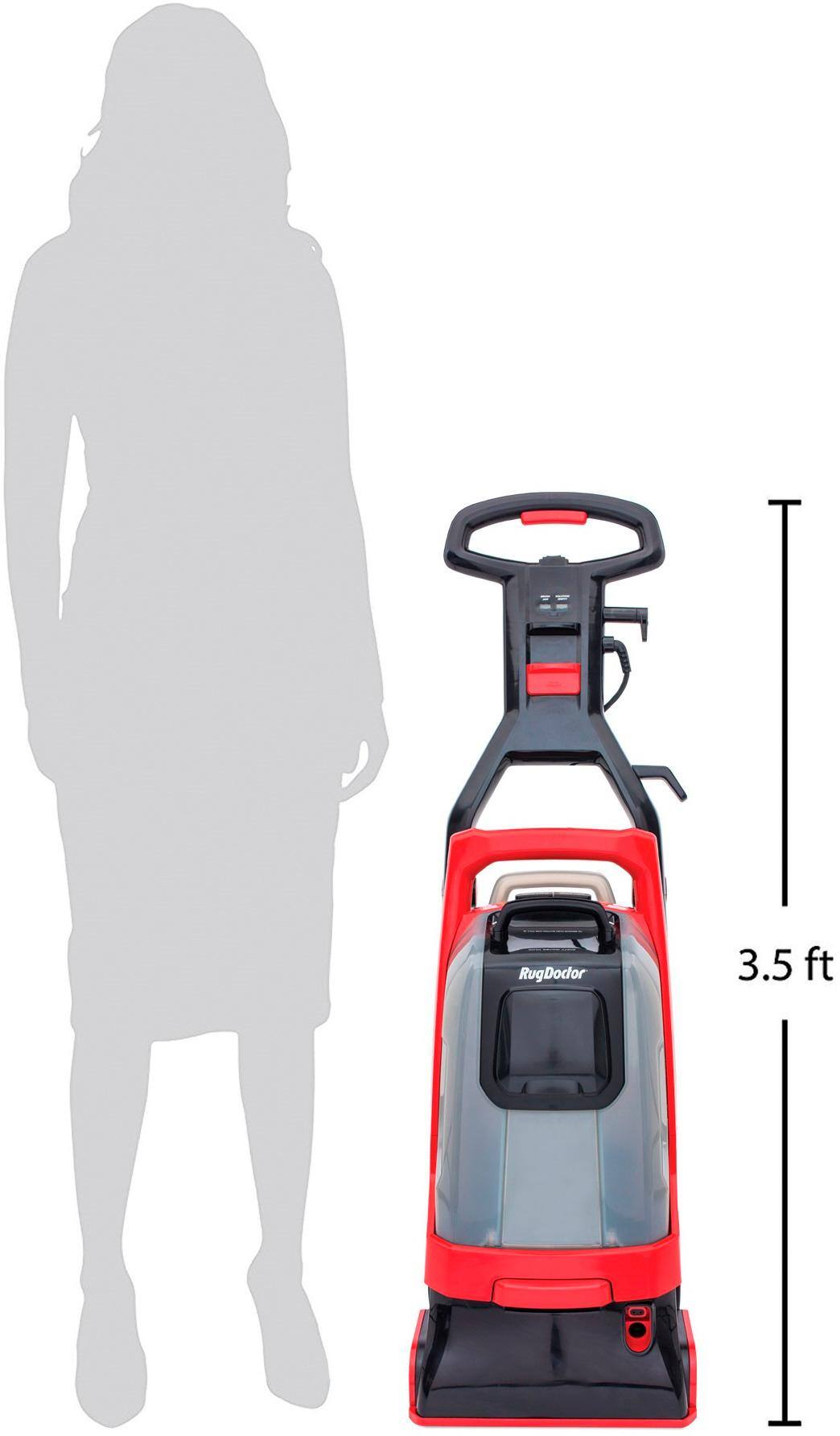 Customer Reviews: Rug Doctor Pro Deep Canister Vacuum Black/Red/Smoke ...