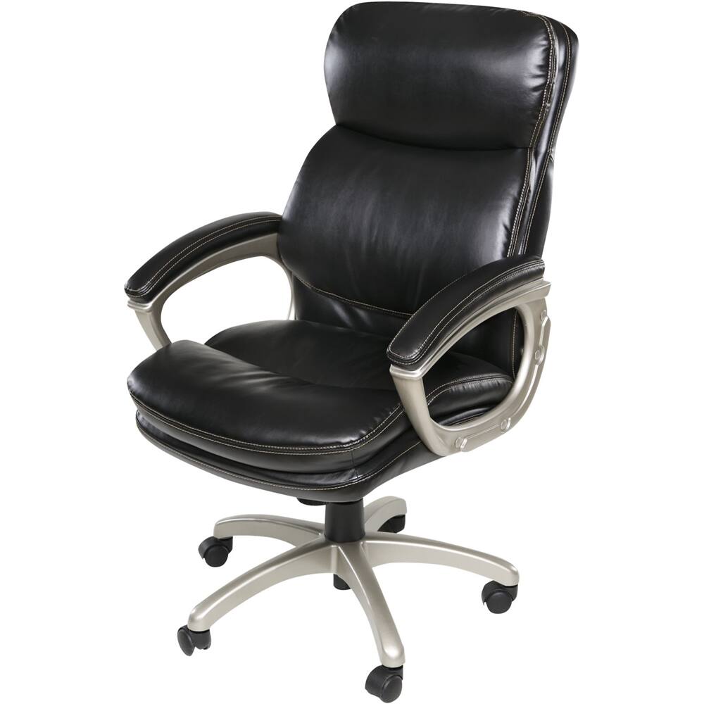 Best Buy: OneSpace Coolidge Polyurethane and PVC Leather Executive ...