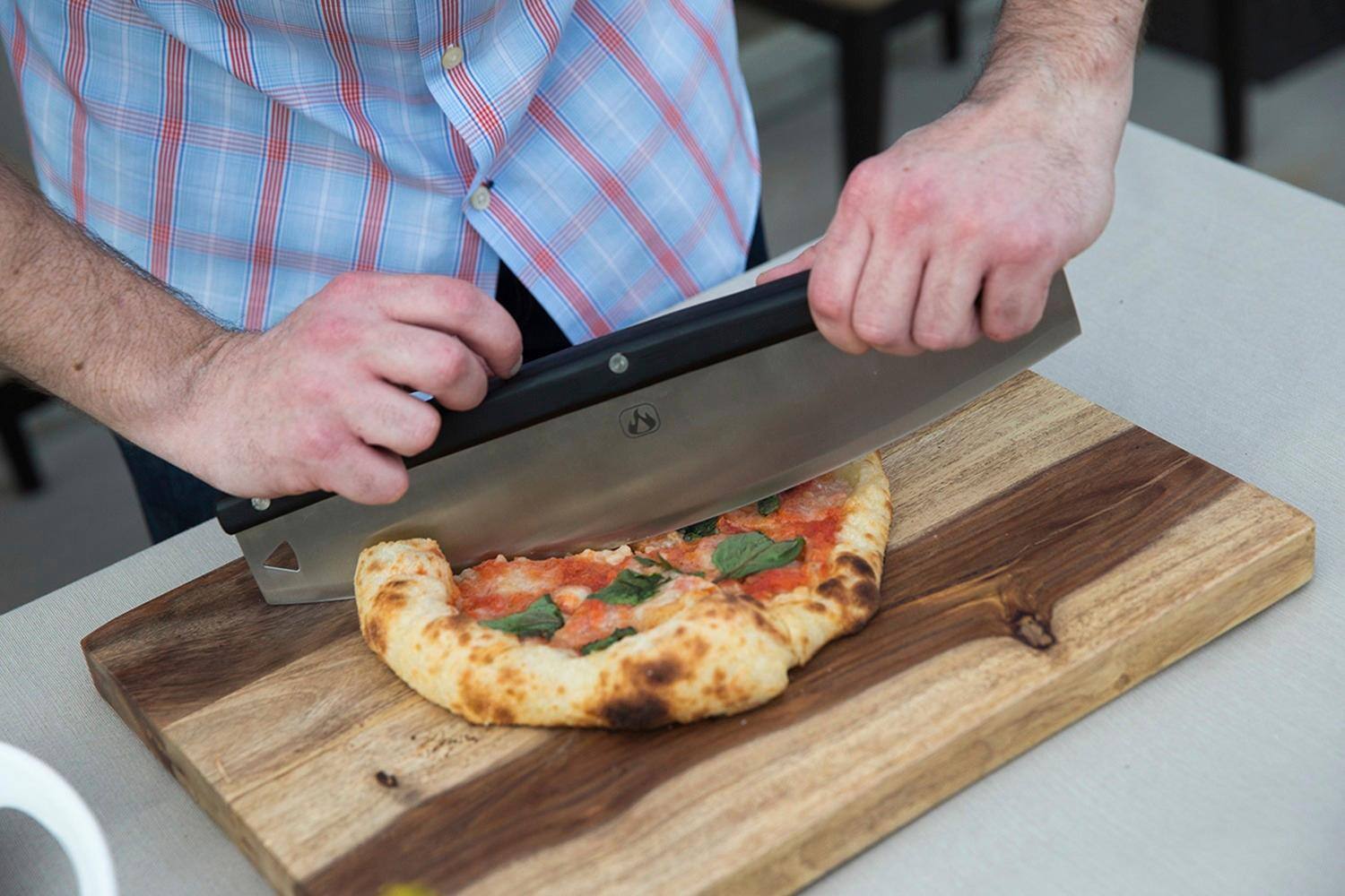 Best Buy: BakerStone Professional Rocking Pizza Cutter Black P-FXXXX-M-000