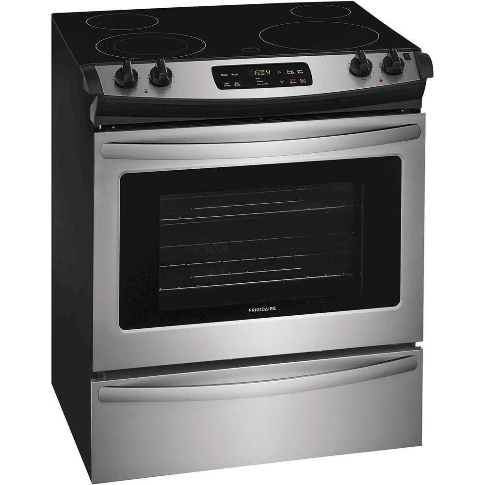 Best Buy: Frigidaire 4.6 Cu. Ft. Self-Cleaning Slide-In Electric Range ...
