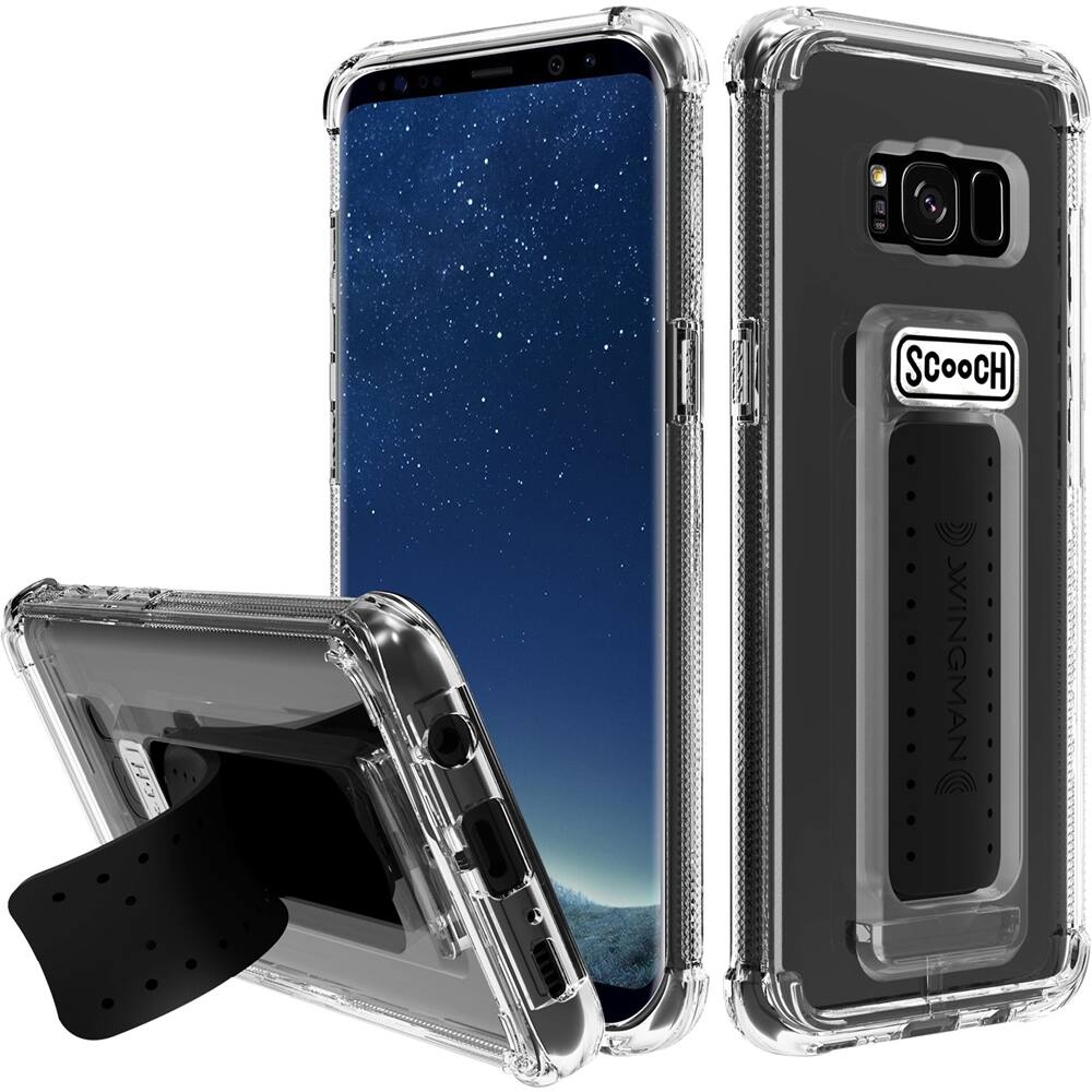 Best Buy: Scooch Wingman Case for Samsung Galaxy S8+ Clear 15774VRP