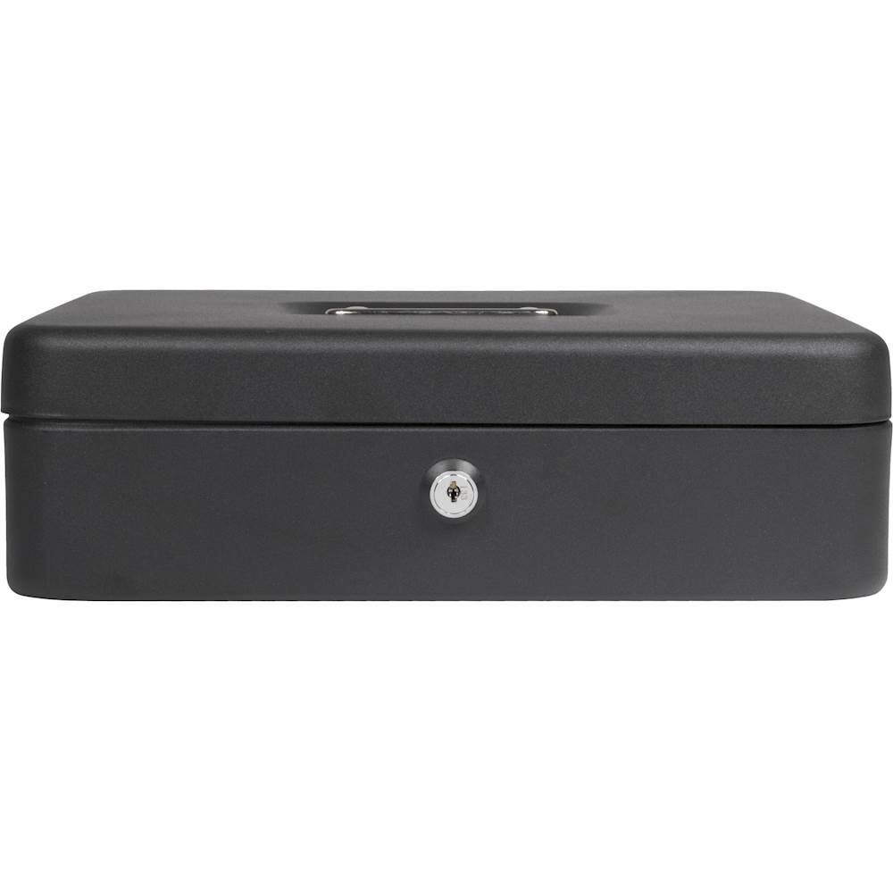 Royal Sovereign Cash Box with Key Lock Black RSCB-400 - Best Buy