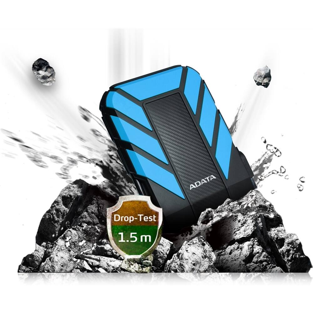Best Buy: ADATA 3TB External USB 3.1 Portable Hard Drive Blue AHD710P ...