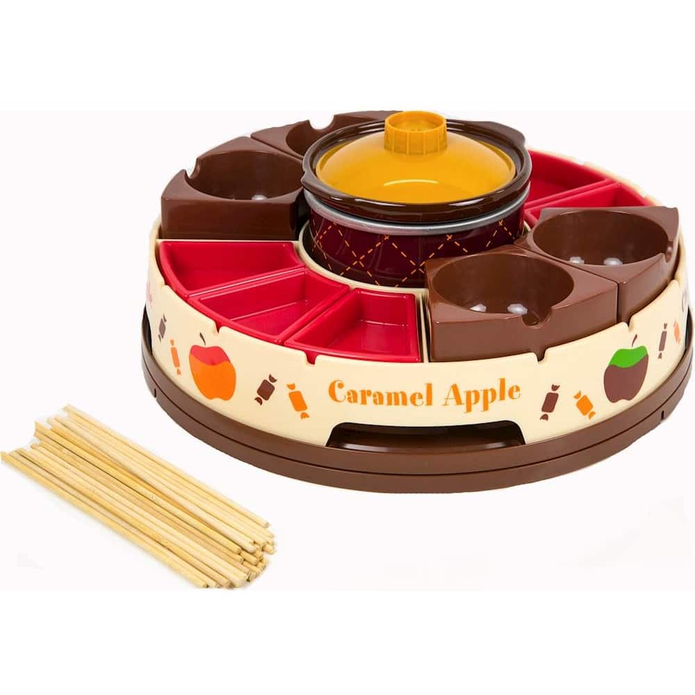 Best Buy: Nostalgia Chocolate & Caramel Apple Maker Brown CCA5