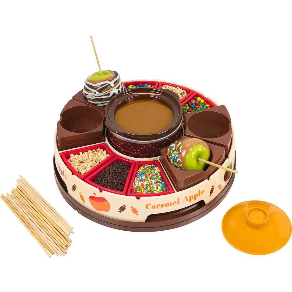 Best Buy: Nostalgia Chocolate & Caramel Apple Maker Brown CCA5