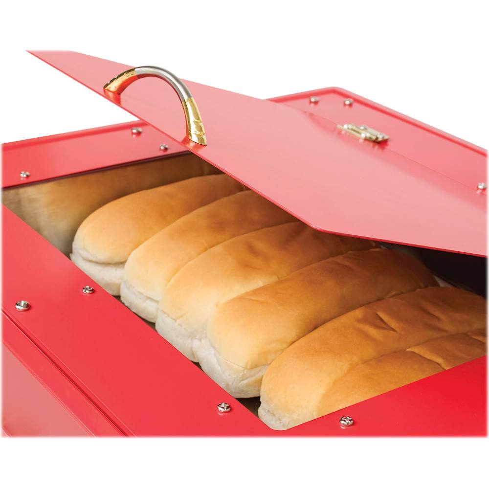 Best Buy: Nostalgia Ferris Wheel Cart Hot Dog Cooker Red HDF510