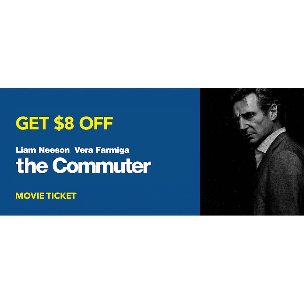 Atom Tickets The Commuter $8 Off Movie Ticket [Digital] DIGITAL ITEM ...
