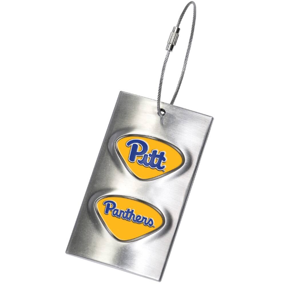 Jardine Pitt Panthers 3.5'' x 2'' Bag Tag Silver 4469400 - Best Buy