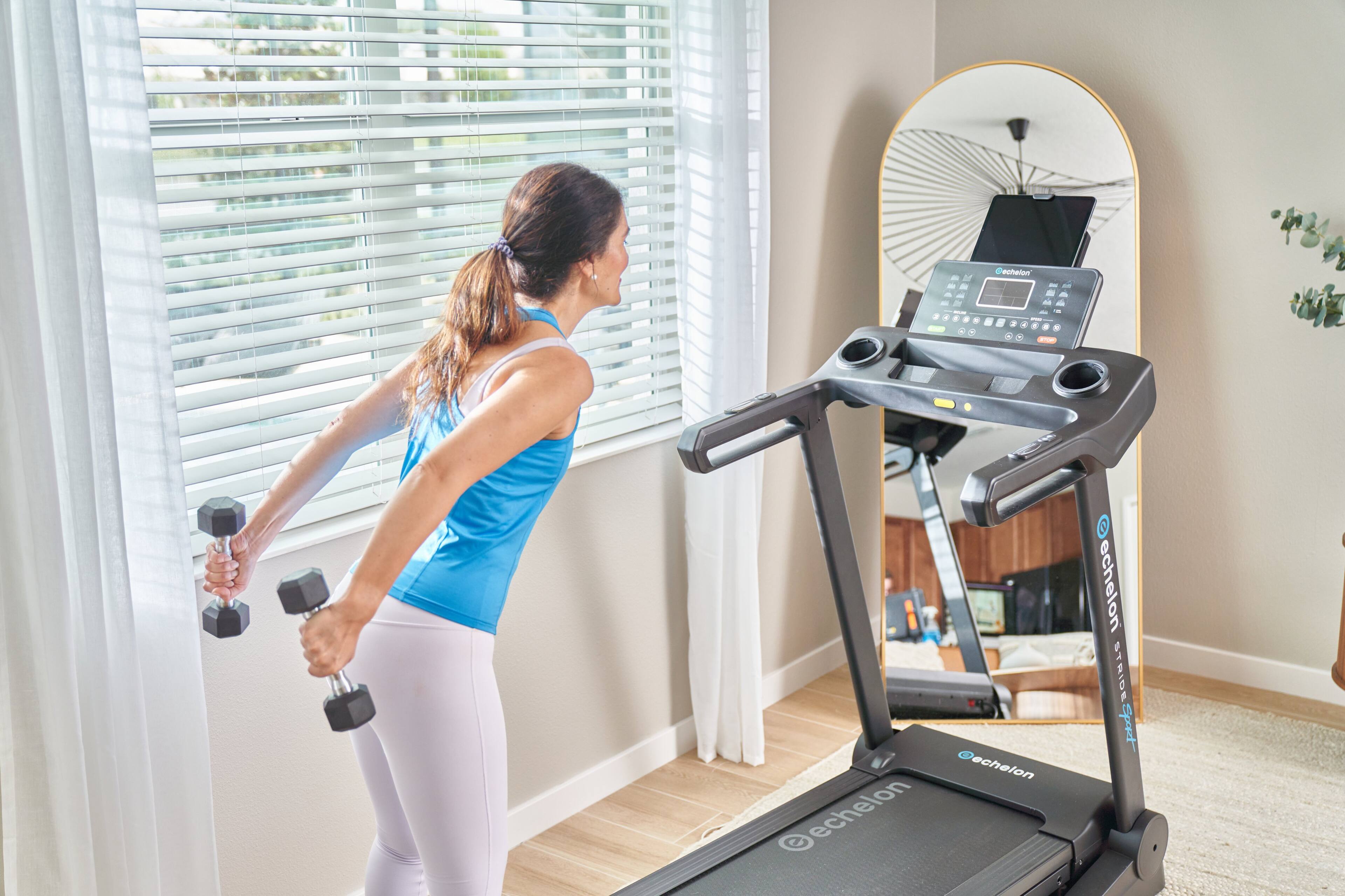Customer Reviews: Echelon Stride 30 Sport Smart Foldable Exercise ...